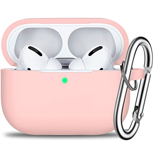 HOKIC Wireless Earbuds,IPX7 Waterproof Noise Cancelling Earbuds ，Touch Control Built-in Microphone,with Wireless Charging Case 40 Hour Playtime ，Bluetooth Headphones for iPhone/Android (Pink)