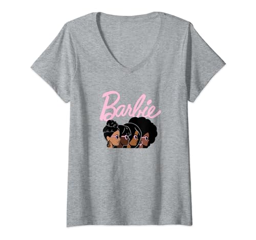 Barbie - BHM Logo V-Neck T-Shirt