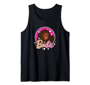 barbie - retro barbie logo tank top