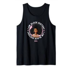 barbie - i am black history tank top