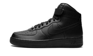 nike mens air force 1 high '07 cw2290 001 triple black - size 9