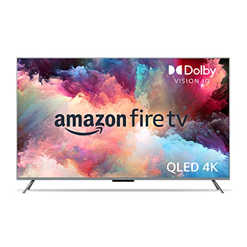 Amazon Fire TV 65" Omni QLED Series 4K UHD smart TV, Dolby Vision IQ, local dimming, hands-free with Alexa