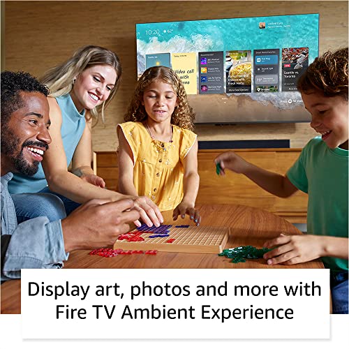 Amazon Fire TV 65" Omni QLED Series 4K UHD smart TV, Dolby Vision IQ, local dimming, hands-free with Alexa