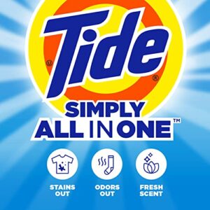 Tide Simply Liquid Laundry Detergent Refreshing Breeze, 114 loads (Packaging May Vary)