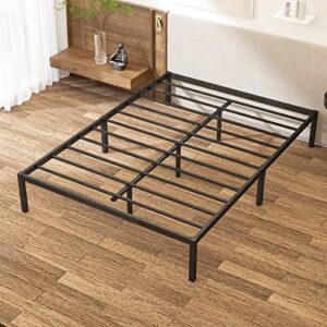 UYUK Metal Platform Bed Frame Full Size, Mattress Foundation with Steel Slat Support, Modern Design Easy Assembly