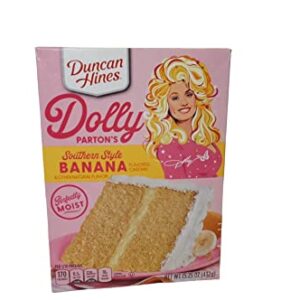 Duncan Hines Southern Style Banana Cake Mix Bundled with Duncan HInes Creamy Buttercream Frosting