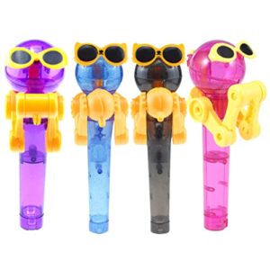 jojofuny kids toys kids toys kids toys kids toys 4pcs lollipop holder toy, ups lollipops holder, lollipop robot, party favors for kids girls boys robot toys robot toys robot toys robot toys