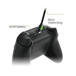 1 Pack Rechargeable Battery Pack for X-Series S/X Controller, Battery Pack with USB Charging Cable and LED Indicator