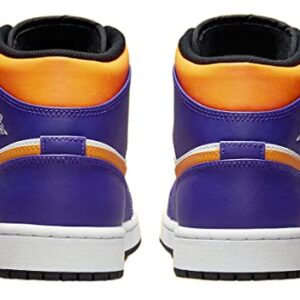 Jordan Mens Air Jordan 1 Mid DQ8426 517 Lakers - Size 8.5