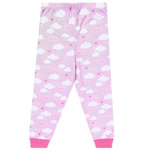 Barbie Girls' Pajamas 7 Pink