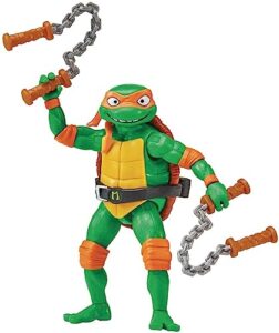 teenage mutant ninja turtles: mutant mayhem 4.25” michelangelo basic action figure by playmates toys