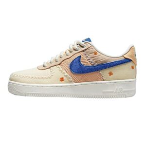 nike womens air force 1 low wmns dv2223 100 los angeles flea - size 11.5w sail/blue