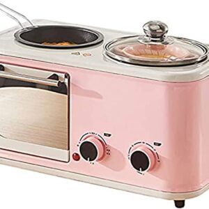 3 in 1 Mini Breakfast Machine Small Electric Oven Electric Breakfast Machine Mini Toaster Baking Oven Omelette Boiler Food Steamer