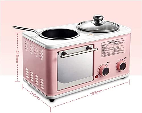 3 in 1 Mini Breakfast Machine Small Electric Oven Electric Breakfast Machine Mini Toaster Baking Oven Omelette Boiler Food Steamer