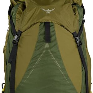 Osprey Atmos AG LT 50L Men's Backpacking Backpack, Night Shift/Scoria Blue, S/M