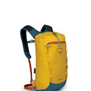 Osprey Daylite Cinch Backpack, Dazzle Yellow/Venturi Blue, One Size