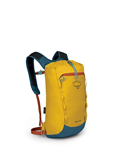 Osprey Daylite Cinch Backpack, Dazzle Yellow/Venturi Blue, One Size