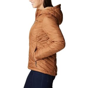 Columbia Women's Heavenly Hooded Jacket, Camel Brown, Large