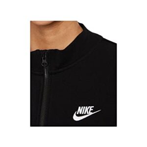 Nike Women Essential Full Zip Fleece Lined Sweatshirt (Black, Large)