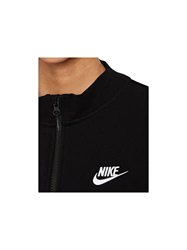 Nike Women Essential Full Zip Fleece Lined Sweatshirt (Black, Large)