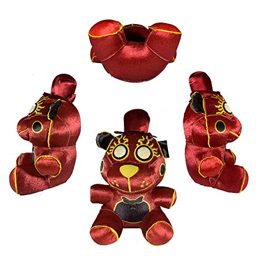 FNAF 20cm Toy Red Freddy Plushie and Keychain (Limited Edition) in Stock US, Security Breach Freddy Plush Toy Soft