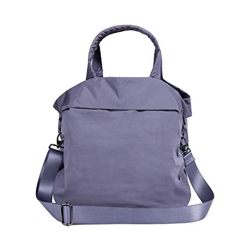 ODODOS 19L Multi Hobo Bags 2.0 with 2 Straps for Women, Totes Handbags, Crossbody Shoulder Bags, Dark Lavender