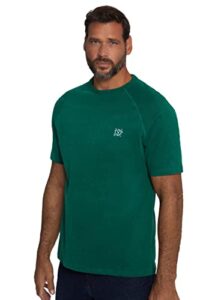 jp 1880 menswear big & tall plus size l-8xl sporty style tee fir green xx-large 805948453