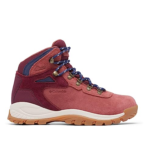 Columbia Women's Newton Ridge Plus Waterproof Amped, Beetroot/Deep Madeira, 7.5