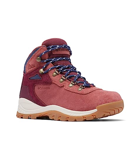 Columbia Women's Newton Ridge Plus Waterproof Amped, Beetroot/Deep Madeira, 7.5