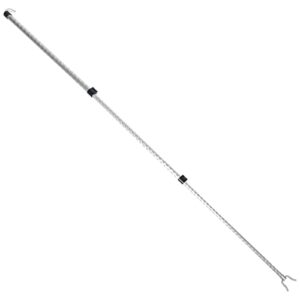 ipetboom closet rod telescoping clothesline clothing pole hook aluminium alloy retractable clothesline pole rod sticks adjustable reach closet pole for household indoor outdoor coat hanger