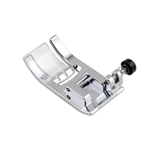 TISEKER Zig Zag Presser Foot (J) SA175,SA176 for All Low Shank Snap-On Singer,Brother,Babylock,Euro-Pro,Janome,Kenmore,White, Juki,Simplicity,Elna Sewing Machine ALT: XC3021051, XC3875052,XC3021031