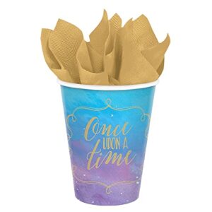 Disney Princess Jasmine Birthday Party Supplies Pack Serves 16 Guests | Decorations | Aladdin | Jasmine Party Supplies Plates Napkins Cups Table Cover and Banner with Birthday Candles | Princess Jasmine Party Supplies for 16 Guests