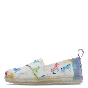 TOMS Girl's, Alpargata Tiny Slip-On - Toddler