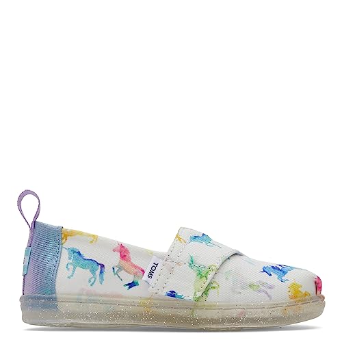 TOMS Girl's, Alpargata Tiny Slip-On - Toddler