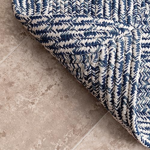 nuLOOM Rowan Braided Texture Indoor/Outdoor Area Rug, 4x6, Blue