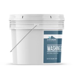 Earthborn Elements Washing Soda 2 Gallon Bucket, Soda Ash, Sodium Carbonate, Non-Toxic Laundry Booster