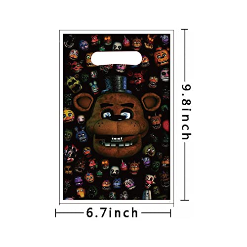 30Pcs Five Nights Goodie Bags Gift Bags Party Supplies Birthday Decoration Gift Bags Five Nights Birthday Party Decorations