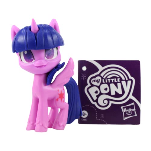 My Little Pony Pony Friends Figures 8cm Set of 3 - Pinkie Pie, Twilight Sparkle & Applejack