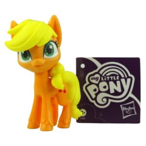 My Little Pony Pony Friends Figures 8cm Set of 3 - Pinkie Pie, Twilight Sparkle & Applejack