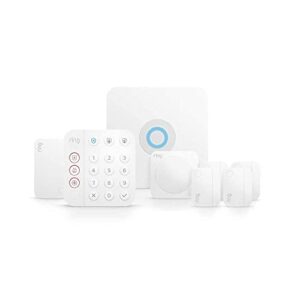 certified refurbished ring alarm 8-piece kit (2nd gen) – home security system with optional 24/7 professional monitoring – works with alexa