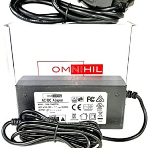 [UL Listed] OMNIHIL AC/DC Adapter Compatible with Cisco 8800 Ser. CP-8845-K9 Unified IP Endpoint VoIP Video Phone