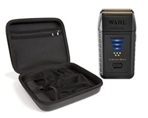 wahl professional bundle | 5 star vanish shaver for professional barbers and stylists & travel storage case for professional barbers and stylists