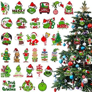 christmas tree decorations - 30pcs christmas tree hanging ornament,holiday xmas tree party indoors home house decor