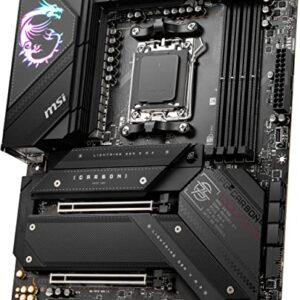 AMD Ryzen™ 9 7950X 16-Core + MSI MPG X670E Carbon WiFi Gaming Motherboard