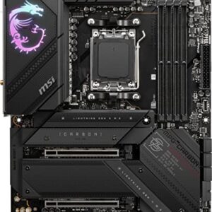 AMD Ryzen™ 9 7950X 16-Core + MSI MPG X670E Carbon WiFi Gaming Motherboard