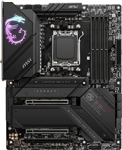 AMD Ryzen™ 9 7950X 16-Core + MSI MPG X670E Carbon WiFi Gaming Motherboard