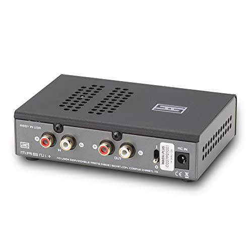 Schiit Magni+ Affordable No-Excuses Headphone Amp & Preamp (Black)