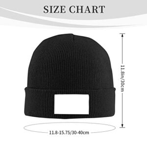 1980's 90's K5 Blazer Lifted Mud Tires Truck Beanie Hat for Women Men Winter Hat Womens Cuffed Winter Beanie Warm Skull Cap Plain Knit Hat Cap Carbon