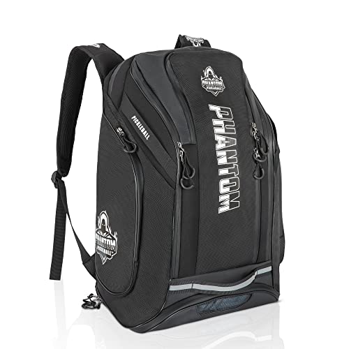 Phantom Pickleball Backpack Professional Tour Bag – 21 x 14 x 11 Inches Large Capacity Pickleball Bag with Padded Straps, Shoe Compartment, Laptop Sleeve – Insulated Backpack for Pickleball Equipment