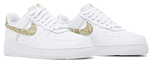 Nike Womens WMNS Air Force 1 '07 ESS DJ9942 101 Barley Paisley - Size 11W